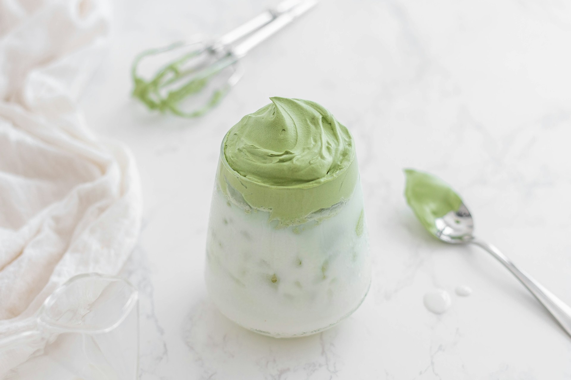 Recipe: The Ideal Whipped White Chocolate Matcha Latte - Ideal Magazine